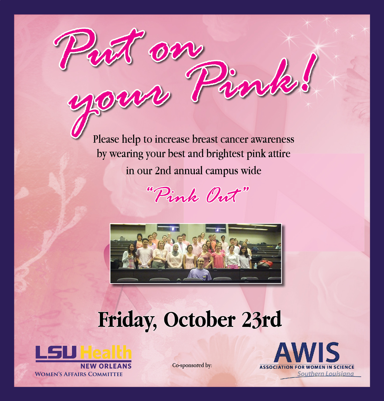 Pink Out Friday! – Libraries News