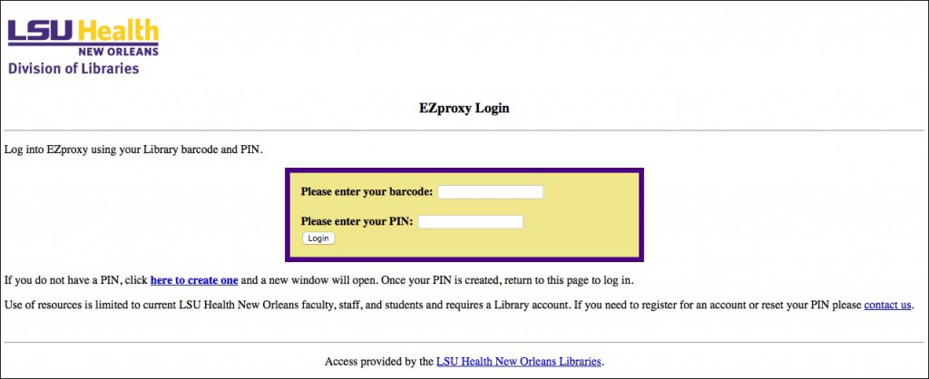 Introducing EZproxy for off-campus access – Libraries News