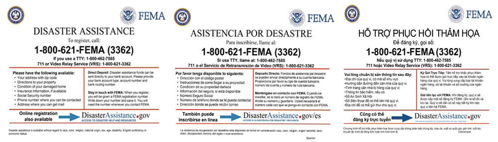 FEMA Disaster Assistance