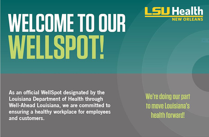 LSU Health New Orleans Earns Highest WellSpot Designation