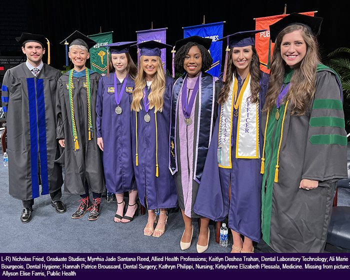 LSU Health New Orleans Graduates Enter Health Care Workforce