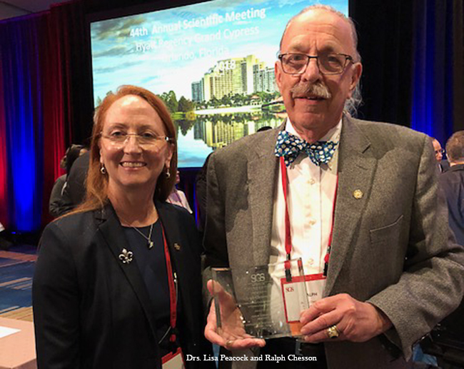 Chesson Awarded National Inaugural Mentor of the Year Honor